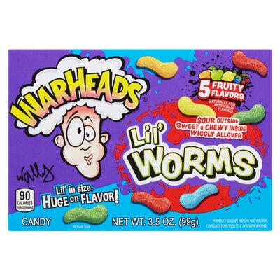 Warheads Lil Worms 99g | PnP