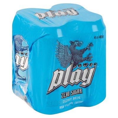 Power Play Energy Drink Original 4 x 440ml | PnP