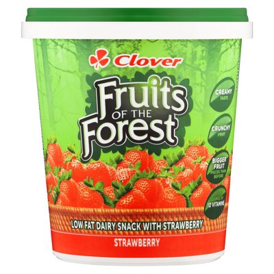 Clover Fruits of the Forest Low Fat Strawberry Dairy Snack 1kg | PnP