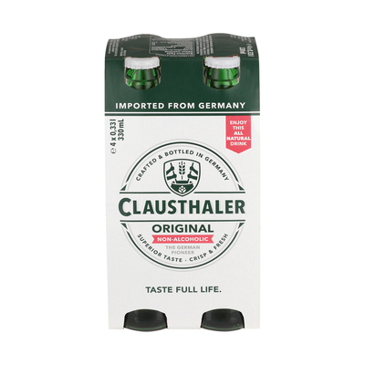 Clausthaler Alcohol Free Beer NRB 4 x 330ml | PnP