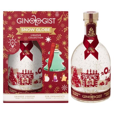 Ginologist Christmas Snowglobe Liqueur & Baubles Set 950ml | PnP