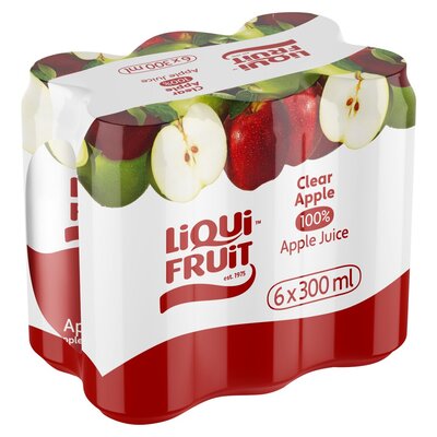 Liqui-Fruit Long Life Fruit Juice Apple 300ml x 6 | PnP