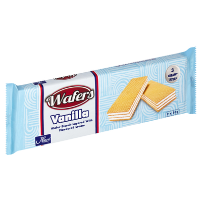 Henro Vanilla Wafers 2 Pack 100g | PnP