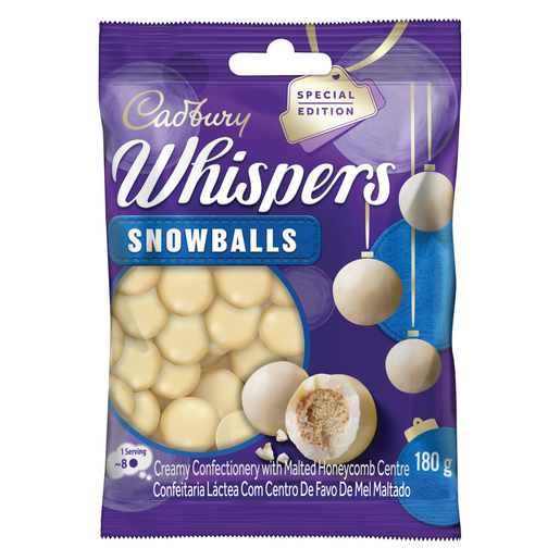 Cadbury Whispers Snowballs 180g | PnP