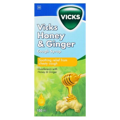 Vicks Cough Syrup Honey & Ginger 100ml | PnP