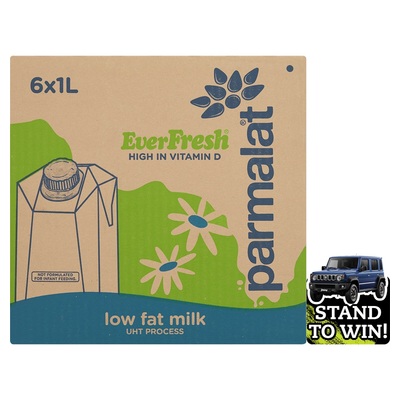 Parmalat Everfresh Full Cream Long Life Milk 6 x 1L | PnP