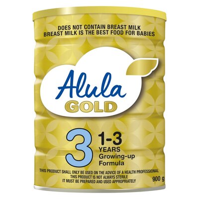 Alula Gold Stage 3 Progress Toddler 1-3 Years Formula 900g | Smart ...