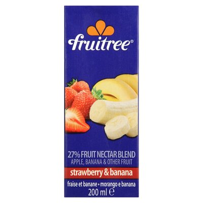 Fruitree Nectar Juice Strawberry & Banana 200ml | PnP