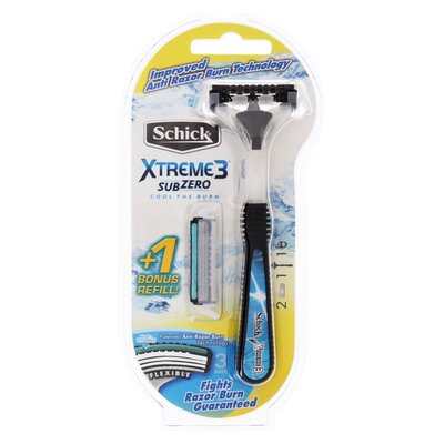 Schick Extreme 3 System Razor Plus 2 Blades | PnP