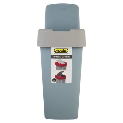 Addis Swing Or Lift Bin Bluegrey 25L | PnP