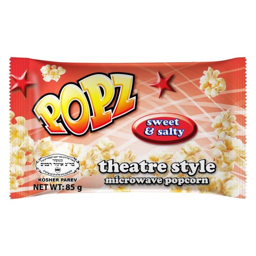 Popz! Sweet & Salty Flavoured Microwave Popcorn 85g | PnP