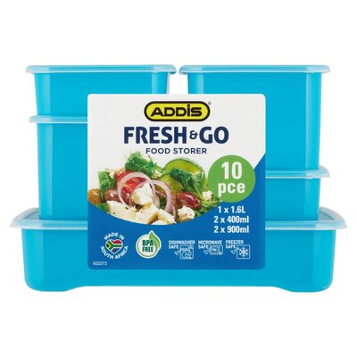 Addis Fresh & Go Food Storage 10 Piece Set | Smart Price Specials | PnP ...