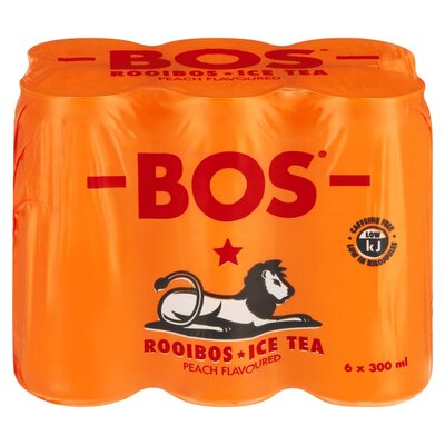 BOS Lemon Rooibos Ice Tea 300ml x 6 | PnP