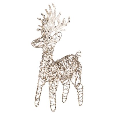 Santa's Village Xmas Glitter Reindeer Pdq | PnP