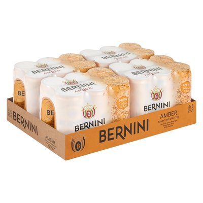Bernini Amber Can 24 x 300ml | PnP