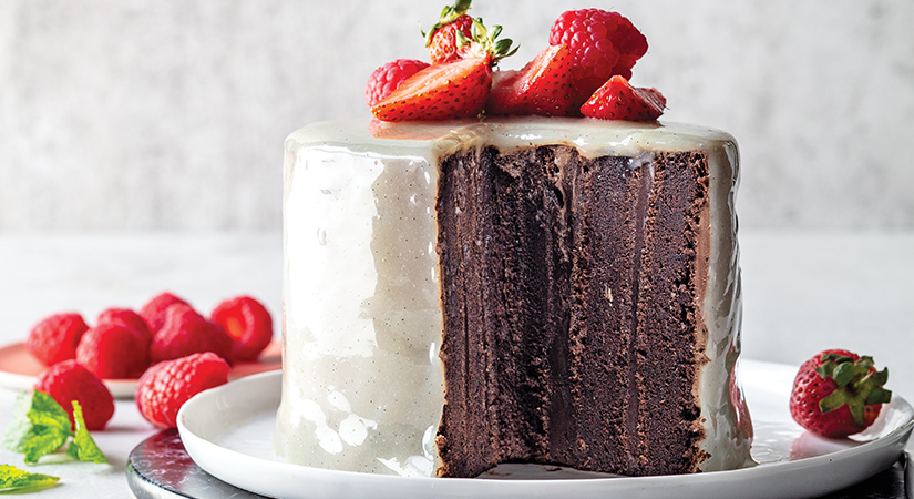 Chocolate Stripe Cake | Recipes | PnP