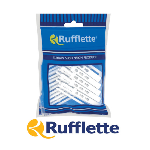 Rufflette Wht Nylon Adj Hook 10ea | PnP