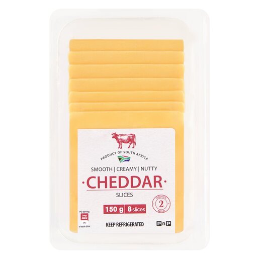 PnP Yellow Cheddar Slices 150g | PnP