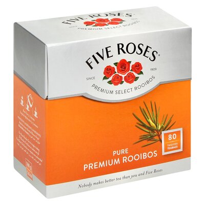 Five Roses Rooibos Select Teabags 80 Pack | PnP