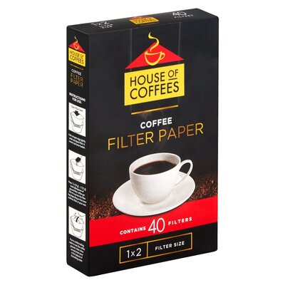 House of Coffees Coffee Filters 40 Pack | PnP