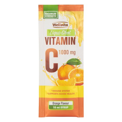 Wellvita Vitamin C Liquid Shot 10ml | PnP