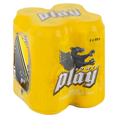 Power Play Energy Drink Mango 4 x 440ml | PnP