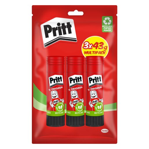 Pritt Glue Stick 43g x 3 Pack | Smart Price Specials | PnP Home