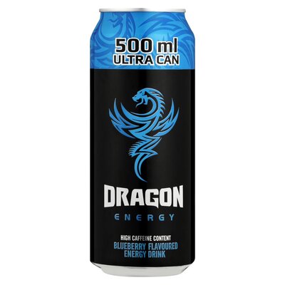 Dragon Energy Blueberry Flavoured Energy Drink 500ml | PnP