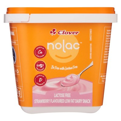 Clover Nolac Lactose Free Yoghurt Plain 750g | PnP