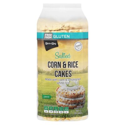 PnP Free From Gluten Salted Corn & Rice Cakes 15g | Smart Price ...