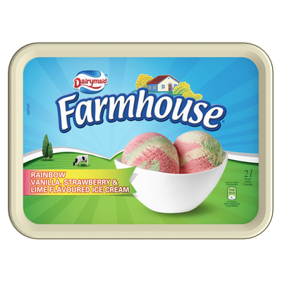 Dairymaid Farmhouse Rainbow Ice Cream 2l | Smart Price Specials | PnP Home