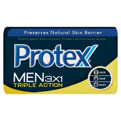 Protex For Men Triple Action Antigerm Bar Soap 175g | PnP