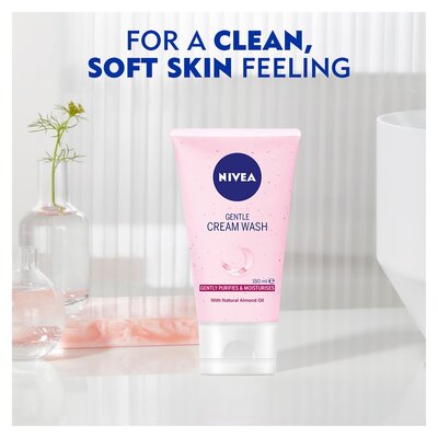 Nivea Visage Face Cream Wash Gentle Cleansing 150ml | Smart Price ...