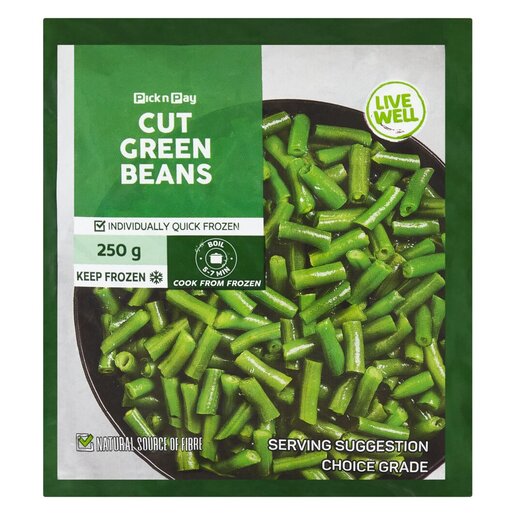 PnP Live Well Cut Green Beans 250g | PnP