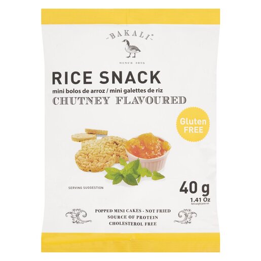 Bakali Mini Rice Snacks Chutney 40g x 50 | PnP