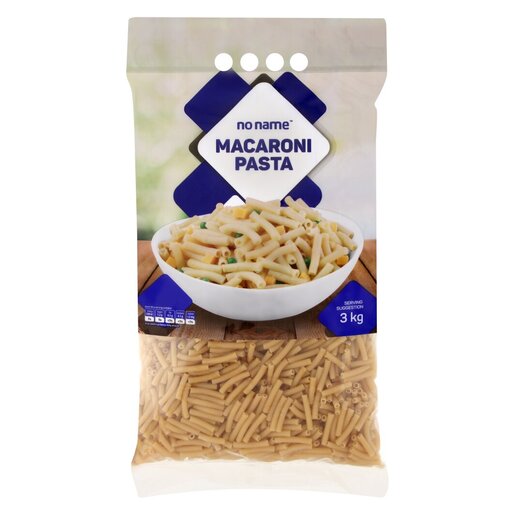 No Name Pasta Macaroni 3kg | PnP
