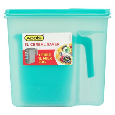 Addis Assorted 3L Cereal Saver & Milk Jug Set | PnP