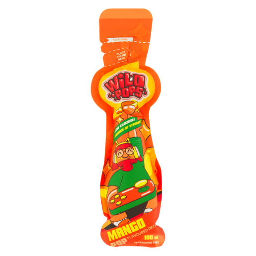 Wild Pops Mango Flavour Kids Drink 100ml | PnP