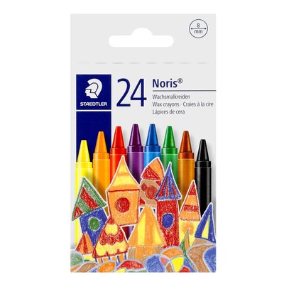 Monami Retractable Wax Crayons 12 Pack | PnP
