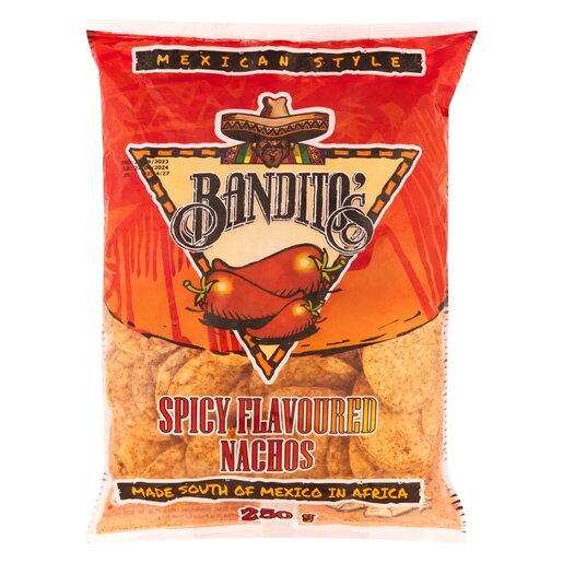 Bandito's Spicy Nachos 250g | PnP