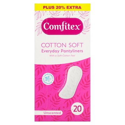 Comfitex Pantyliners Regular 20ea | PnP