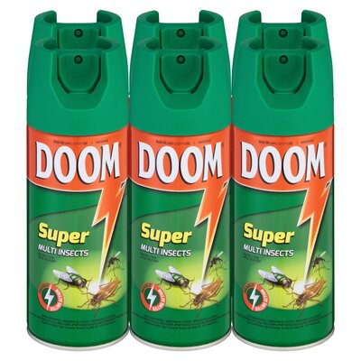 Doom Super Multi Insects 300ml x 6 | PnP