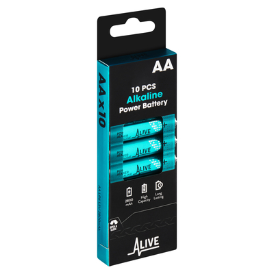Alive AA Alkaline Batteries 1.5V 10 Pack | Smart Price Specials | PnP Home