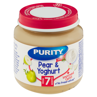 Purity Jar Pears & Yoghurt 125ml from 7 Months | PnP