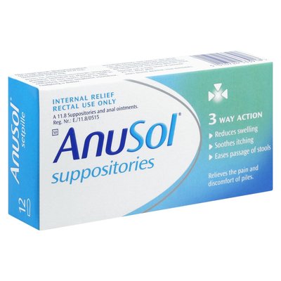 Anusol Suppositries 12s | PnP
