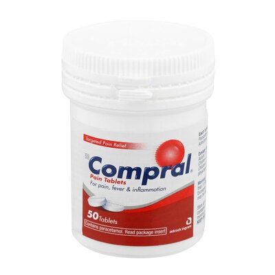 Compral Pain Relief Tablets 50 Pack | PnP