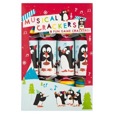 Holly & Ivy Musical Crackers 8 Pack | PnP