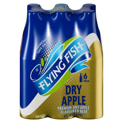 Flying Fish Dry Apple NRB 6 x 330ml | Smart Price Specials | PnP Home