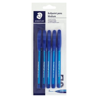 Staedtler Blue Ballpoint Pen 5 Pack | Smart Price Specials | PnP Home