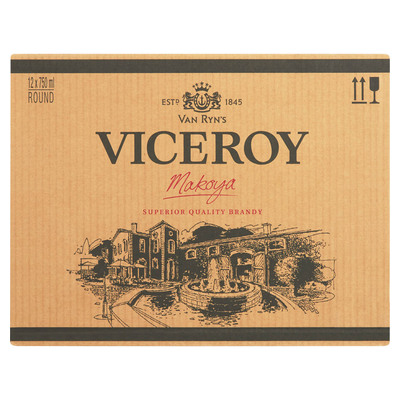 Viceroy Makoya Brandy 750ml x 12 | PnP